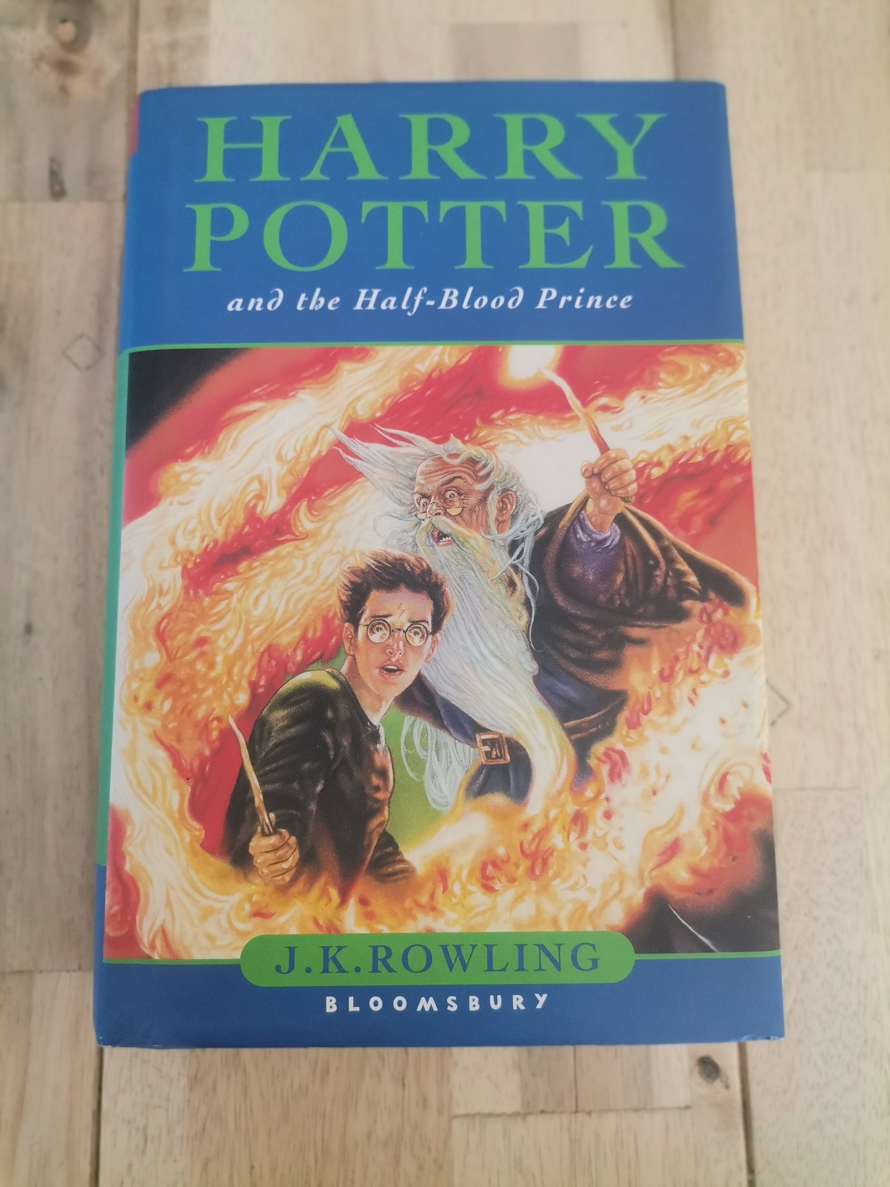 Harry Potter and the Half-Blood Prince First Edition - J.K. Rowling ...
